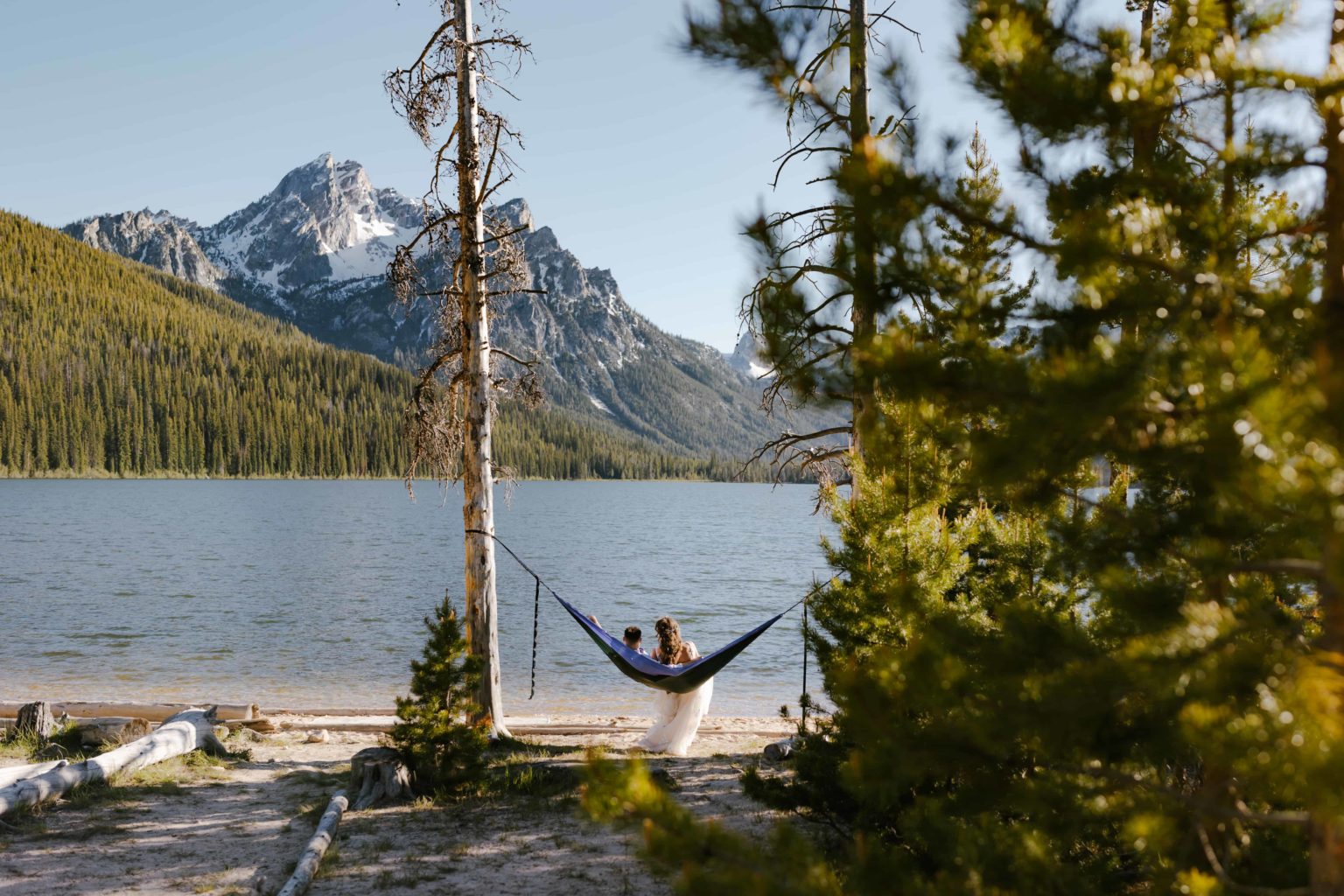 Stanley Idaho Elopement at Stanley Lake