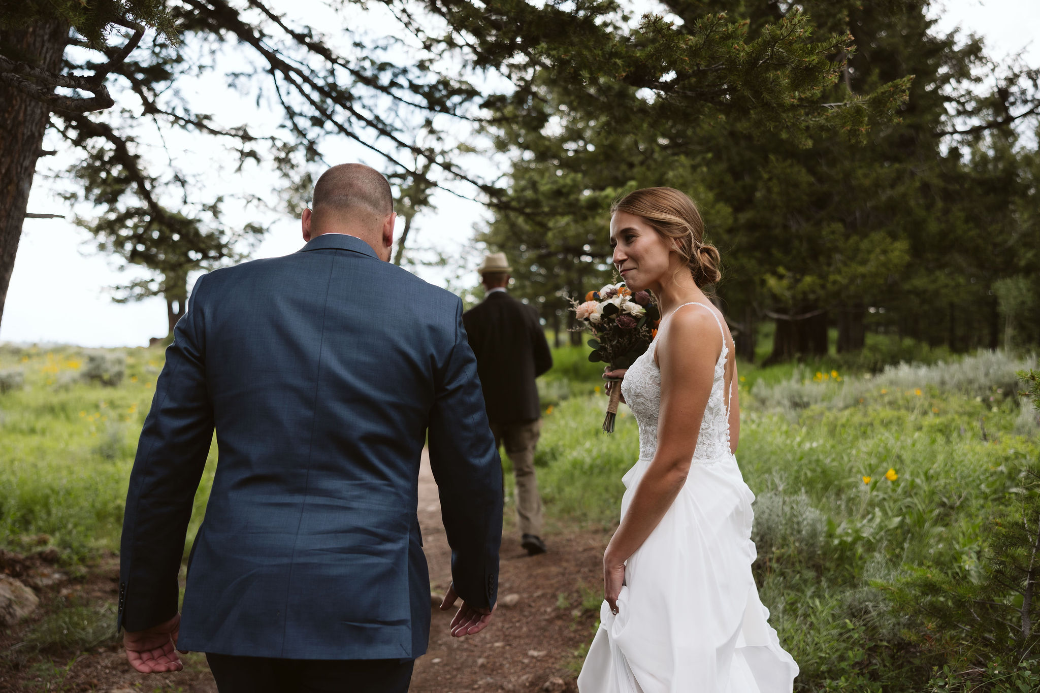 Stunning Elopement at The Wedding Tree in Jackson, Wyoming