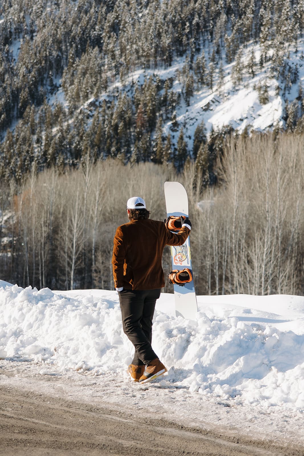 Epic Snowboarding Elopement at Sun Valley Ski Resort in Idaho